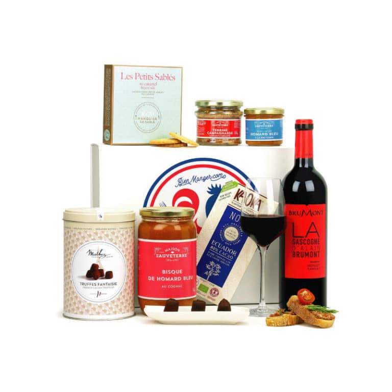 Coffret gourmand Cocorico - Monsieur Cadeaux