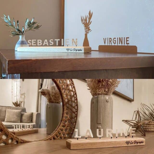 Offrez Digraphe : Le Cadeau Personnalisé Qui Unit Deux Prénoms