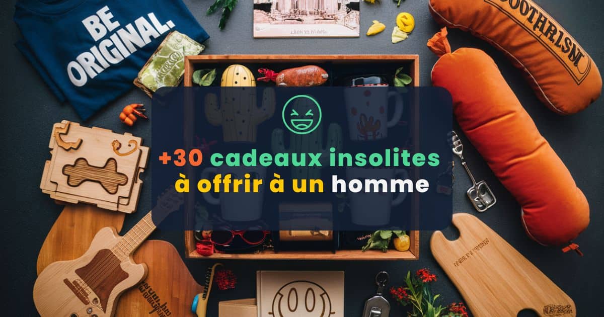 + 30 Idées Cadeaux Insolites Pour Homme à Offrir En